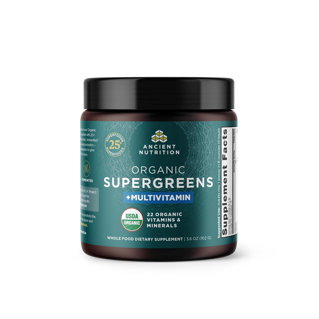 Ancient Nutrition Organic Super Greens powder