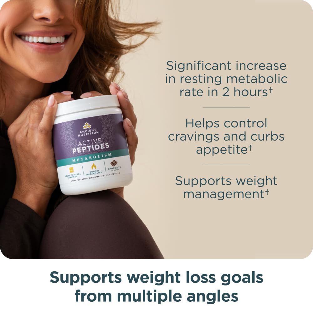 Ancient Nutrition peptides for energy boost
