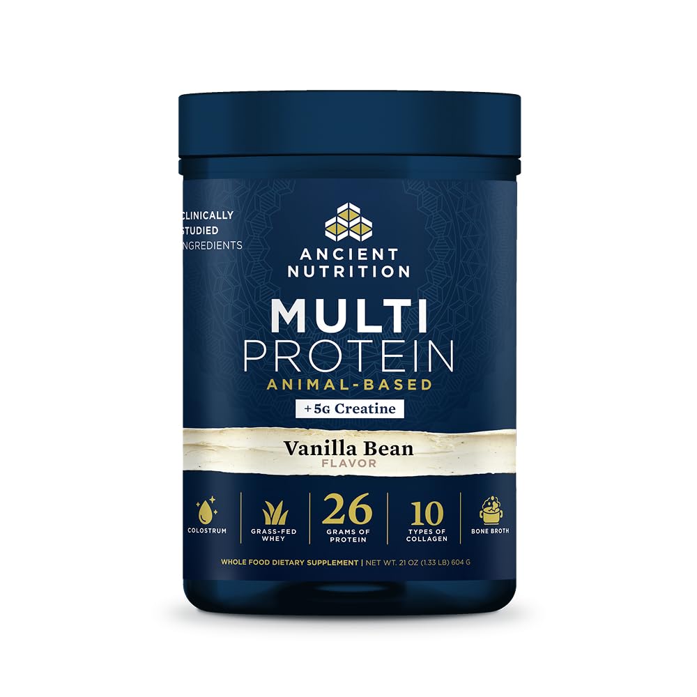 Ancient Nutrition vanilla bean protein powder