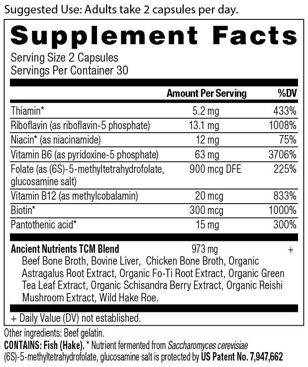 ancient nutrition vitamin b complex benefits