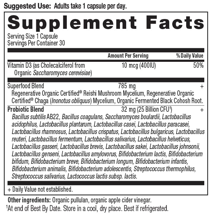Ancient Nutrition women's probiotics