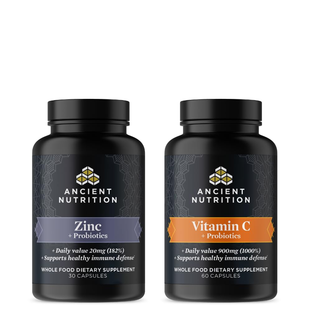 Ancient Nutrition Zinc and Vitamin C