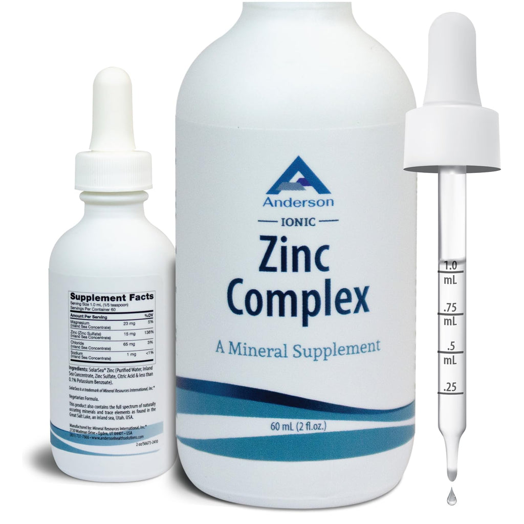Anderson zinc liquid drops for immunity