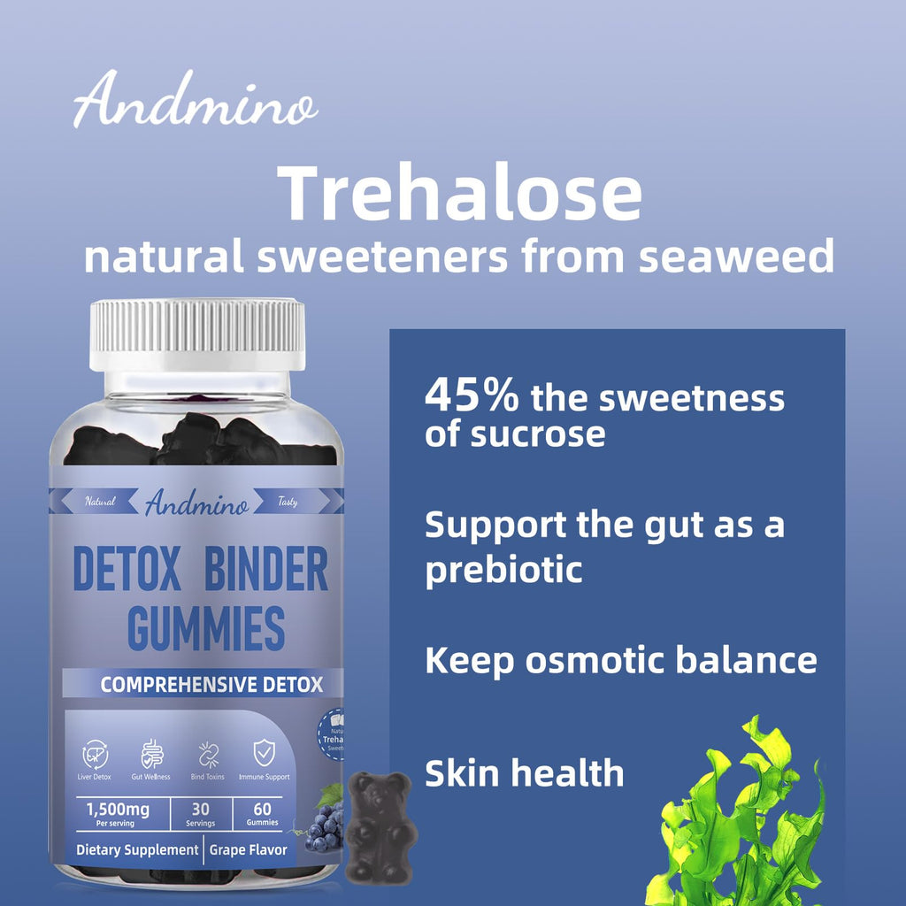 Andmino detox gummies for gut health