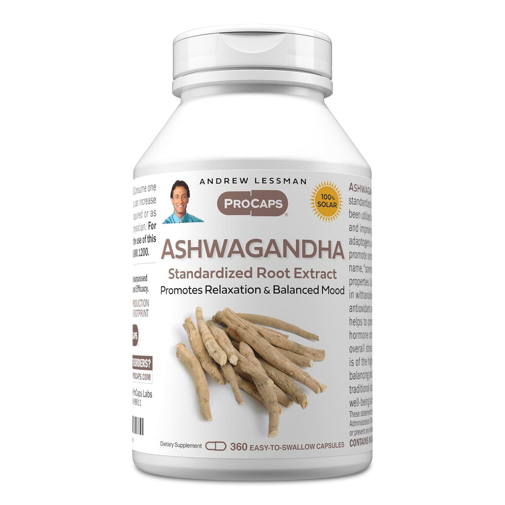 Andrew Lessman Ashwagandha extract benefits