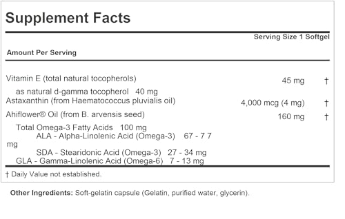 Andrew Lessman Astaxanthin capsules