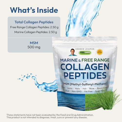 ANDREW LESSMAN collagen peptides benefits