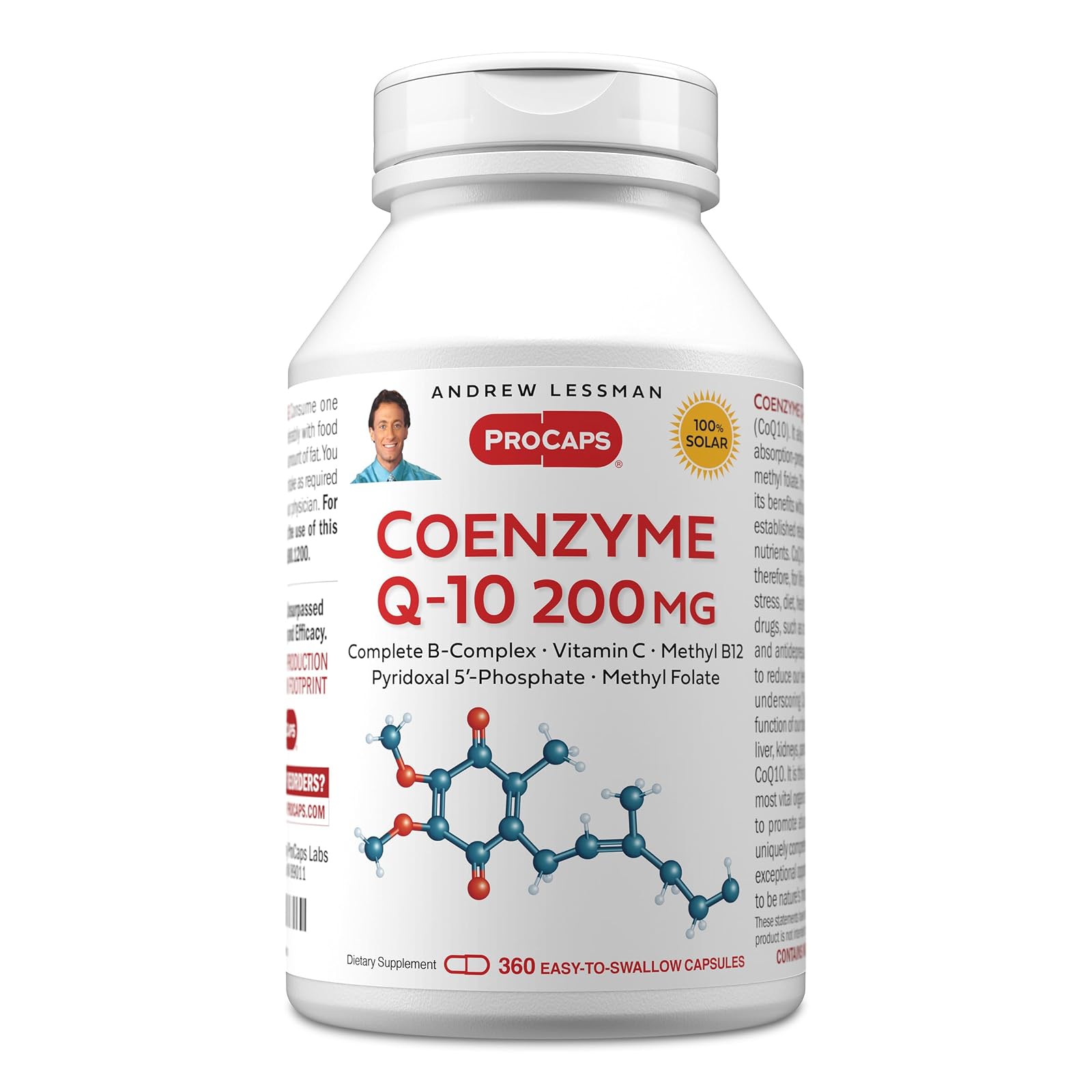 ANDREW LESSMAN CoQ10 200 mg capsules