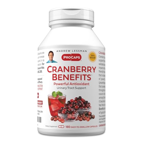 Andrew Lessman cranberry health capsules