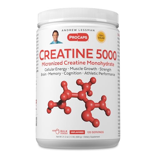 ANDREW LESSMAN creatine monohydrate powder