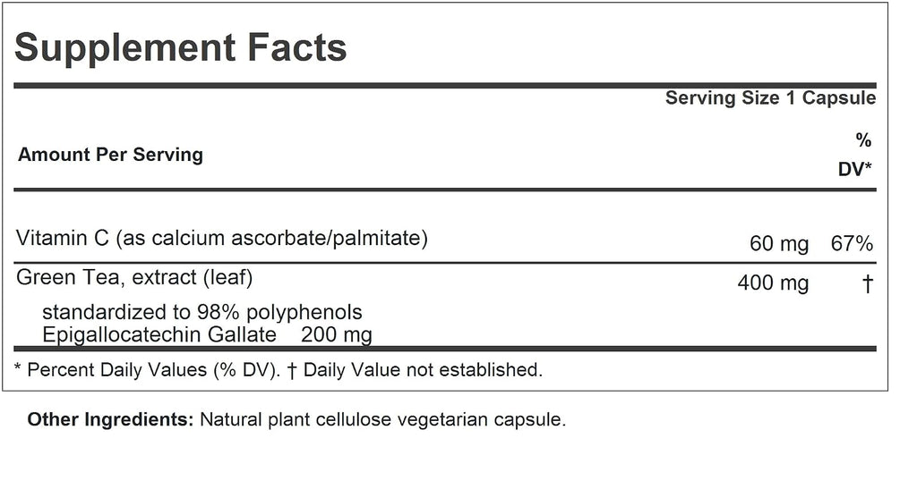 ANDREW LESSMAN EGCG capsules