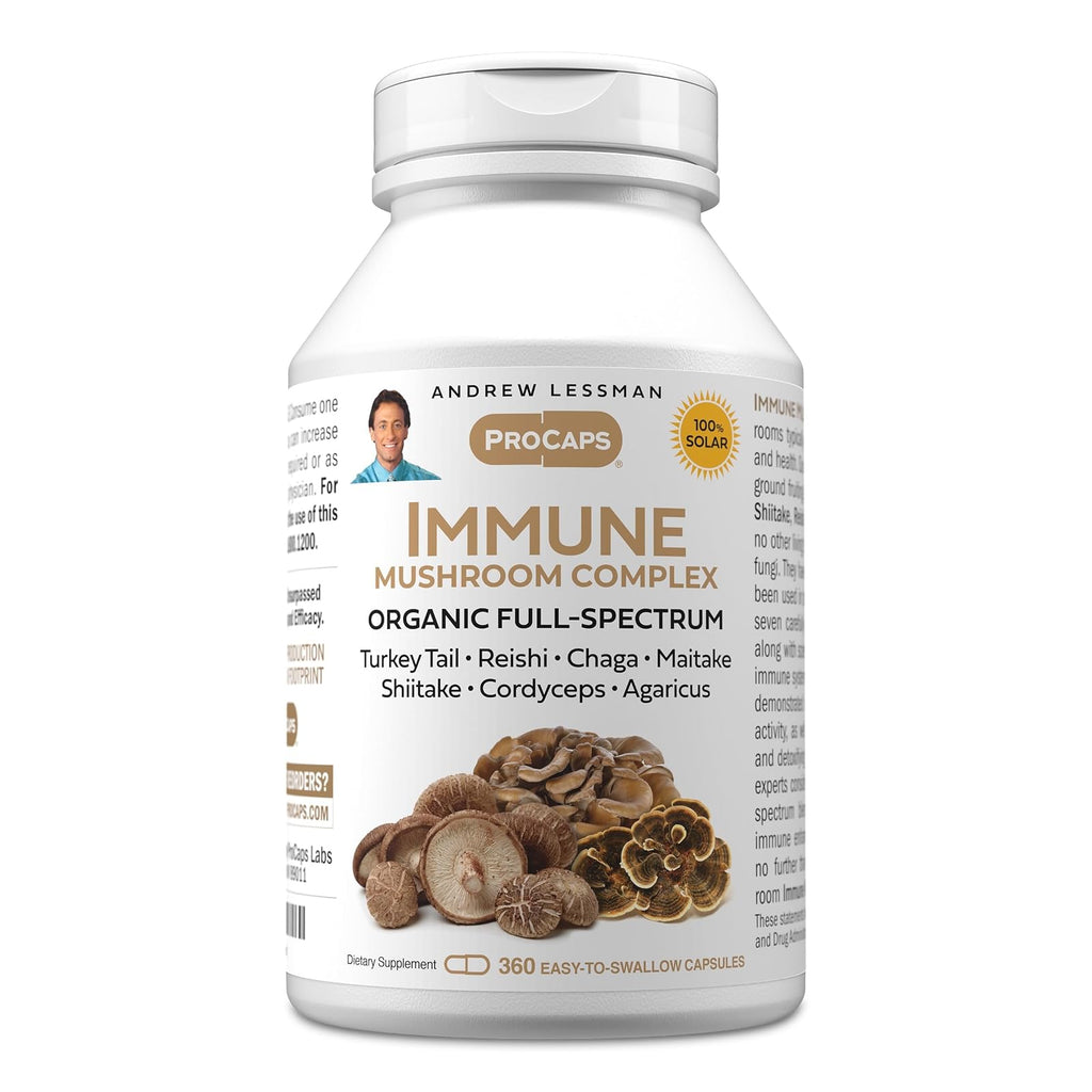 Andrew Lessman immune mushroom capsules