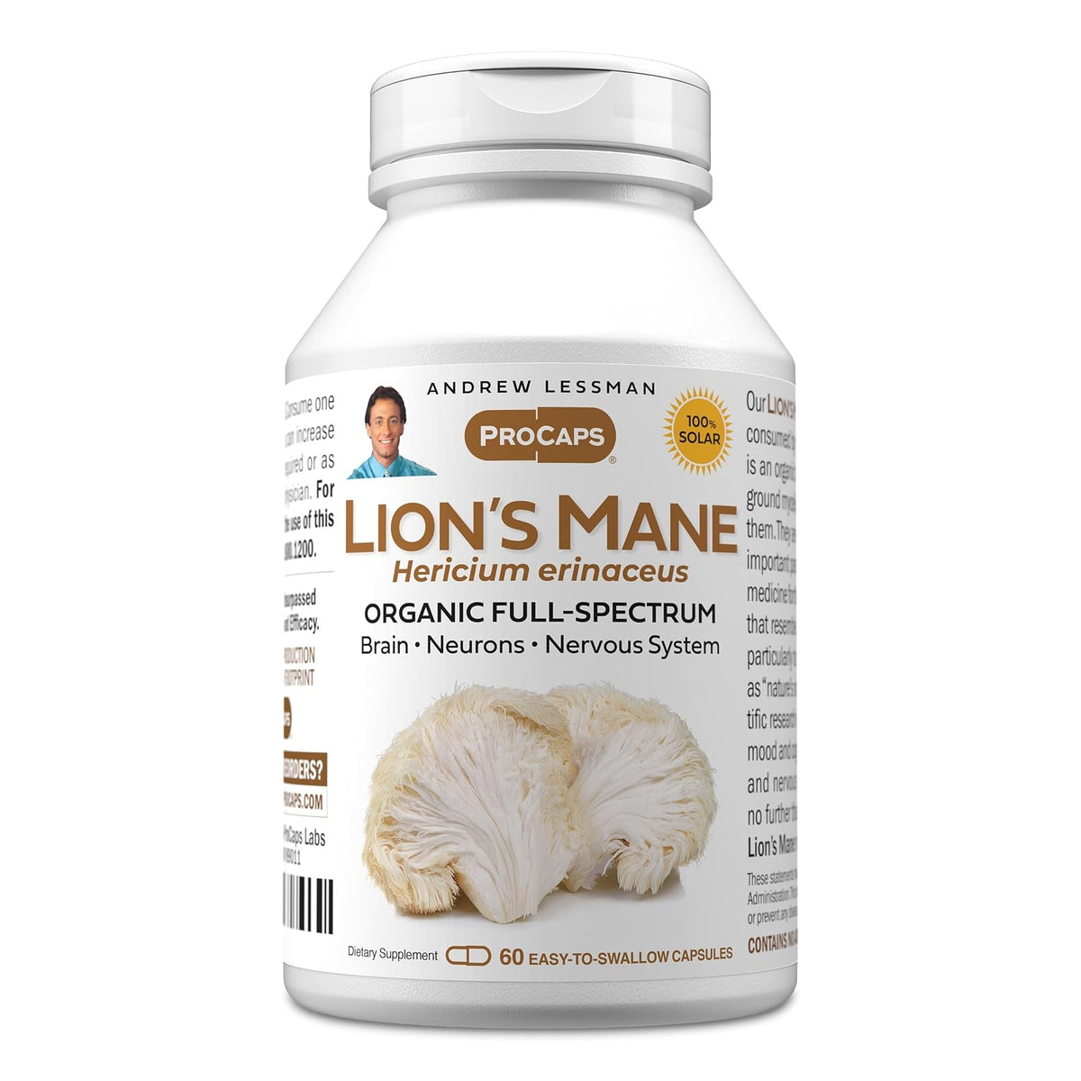 Andrew Lessman Lion's Mane capsules