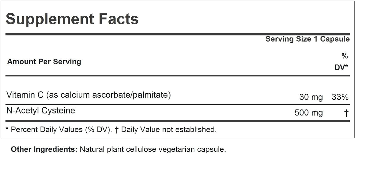 Andrew Lessman N-Acetyl Cysteine benefits