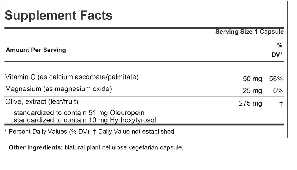 ANDREW LESSMAN olive complex capsules