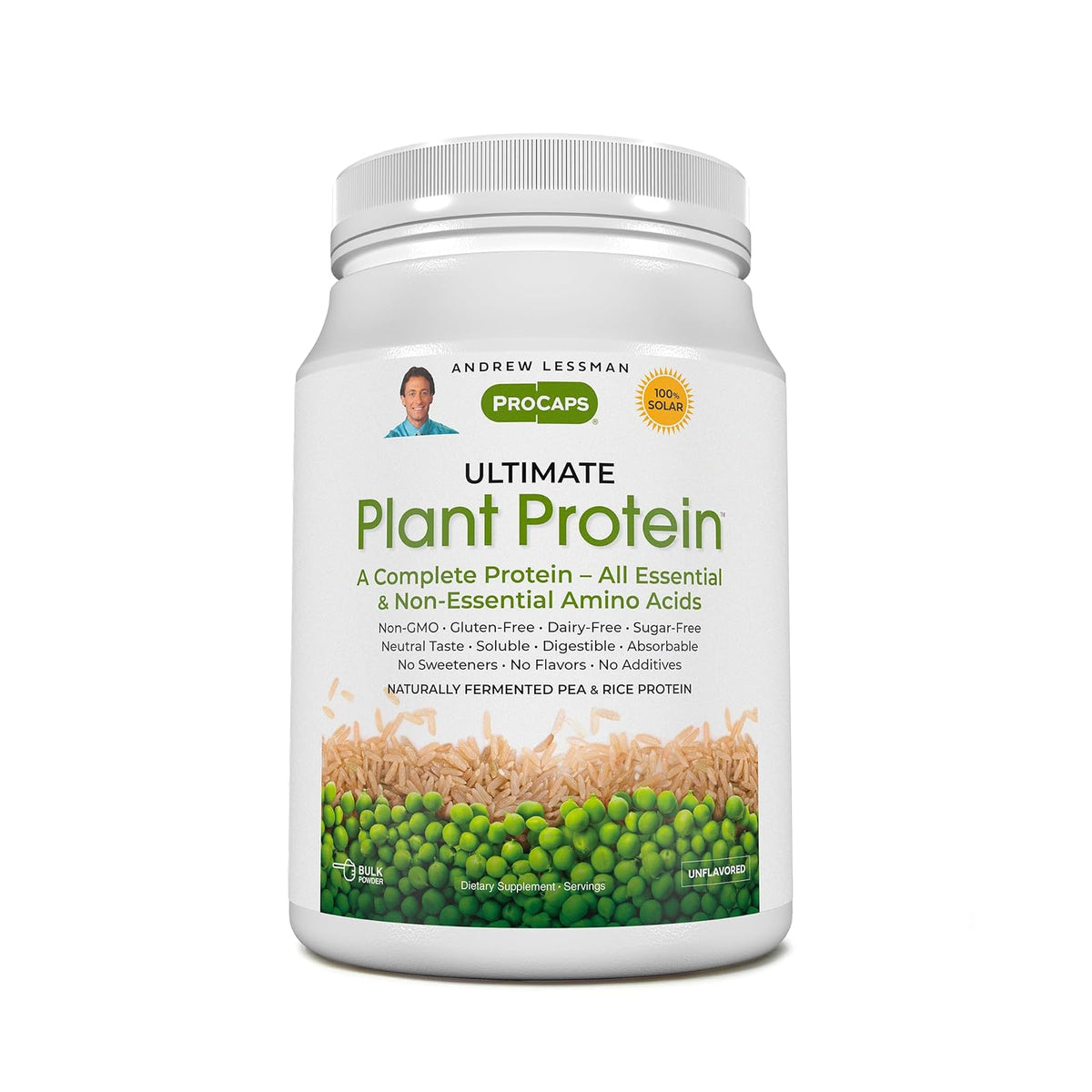 ANDREW LESSMAN plant protein powder
