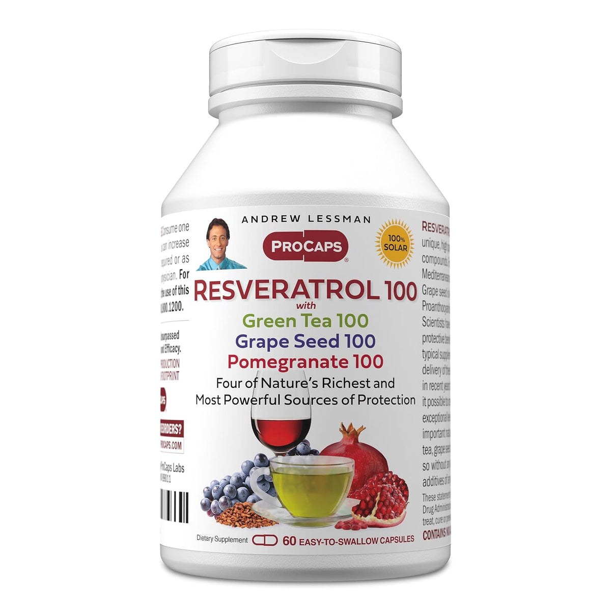 Andrew Lessman resveratrol antioxidant capsules