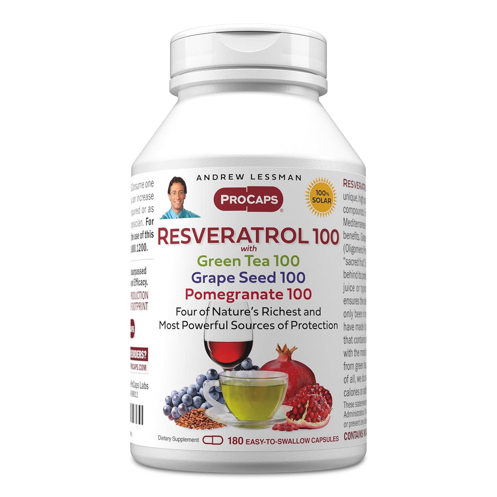 ANDREW LESSMAN Resveratrol antioxidant capsules