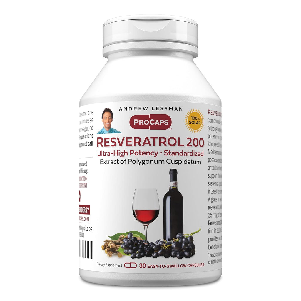 Andrew Lessman Resveratrol antioxidant capsules