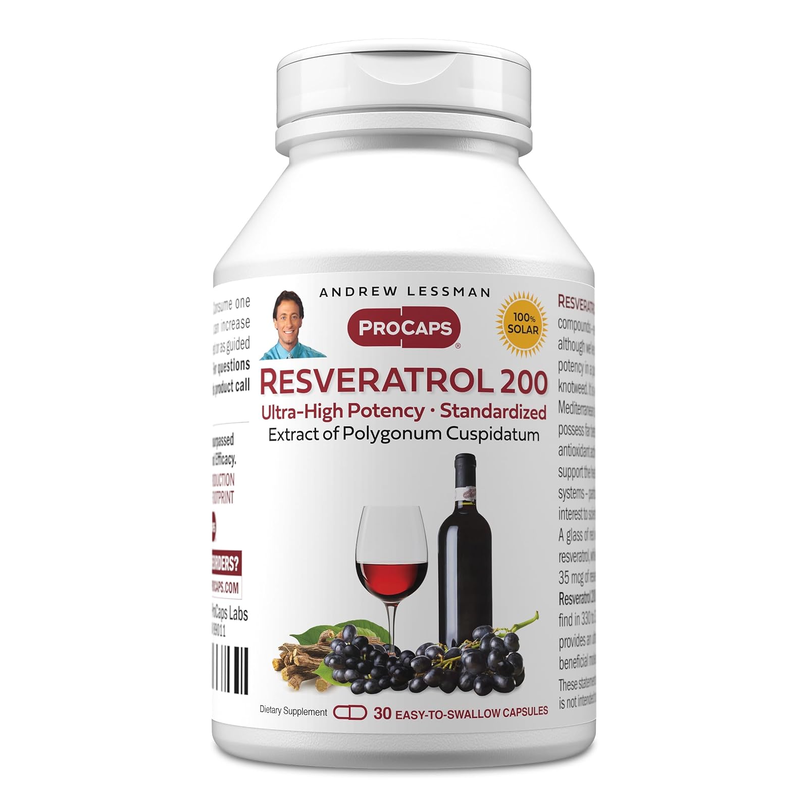 Andrew Lessman Resveratrol antioxidant capsules