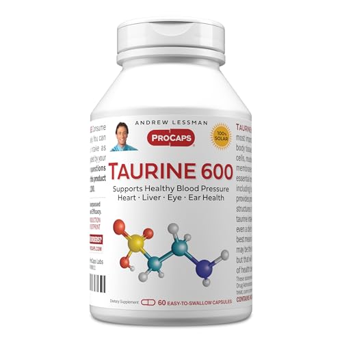 Andrew Lessman Taurine 600 mg capsules