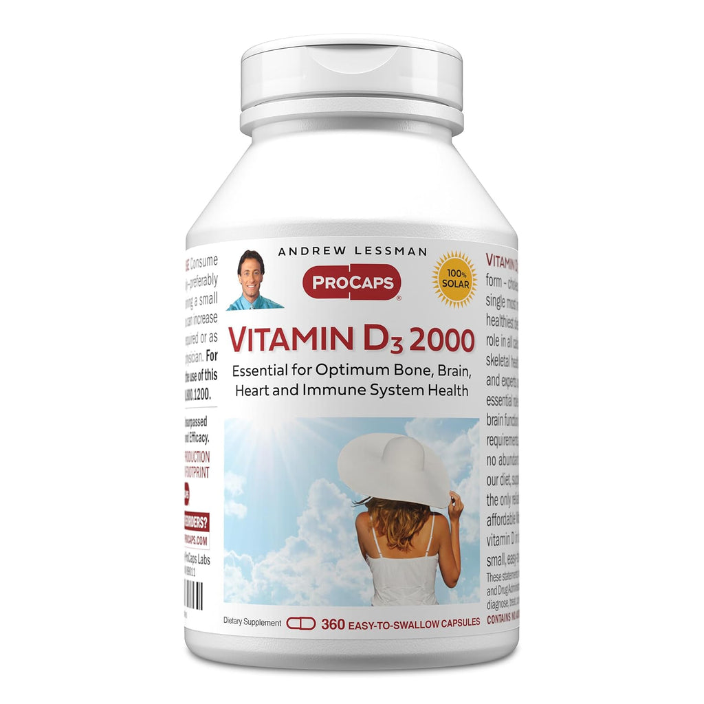 ANDREW LESSMAN Vitamin D3 capsules