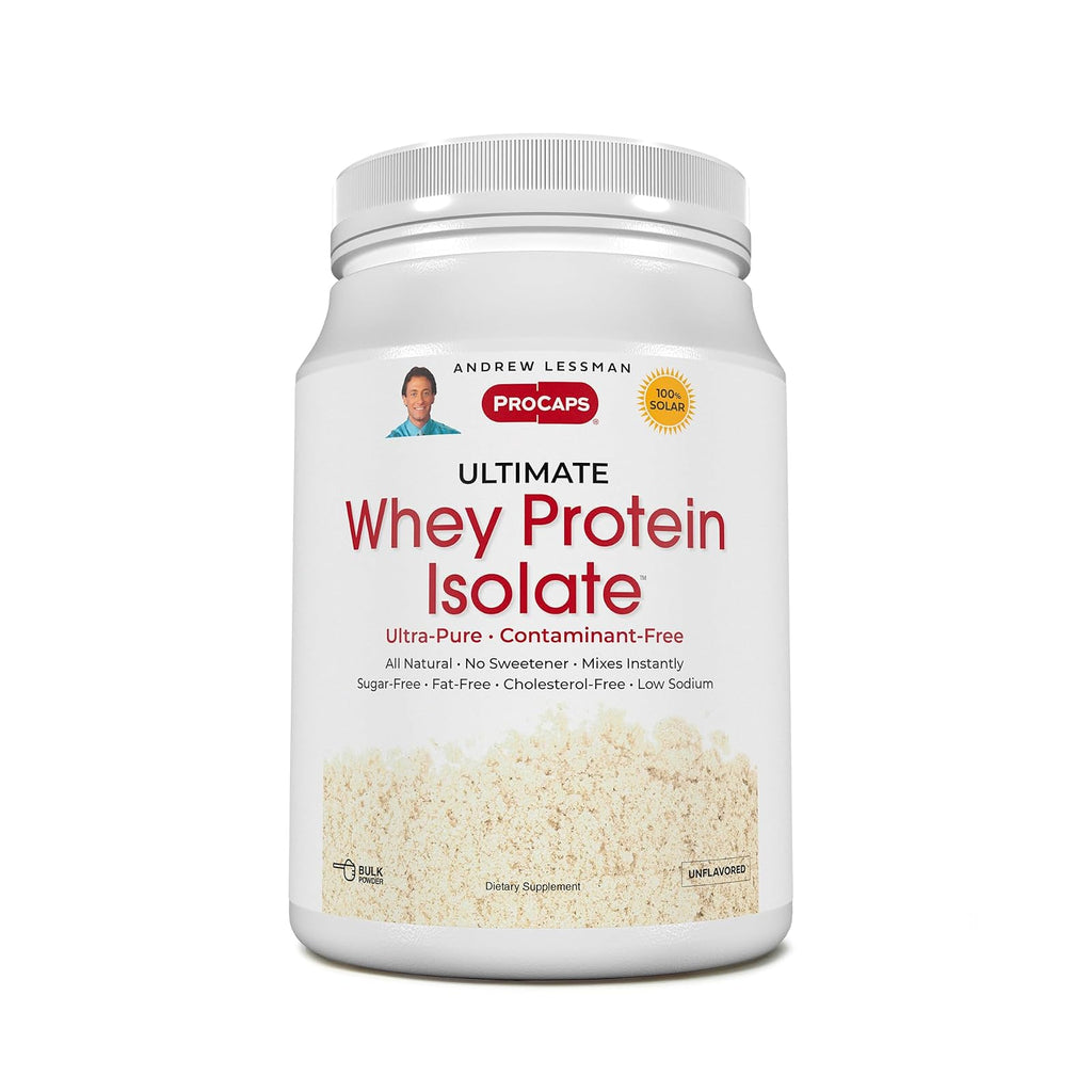 Andrew Lessman whey protein isolate unflavored