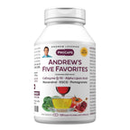 Andrew's Five Favorites multivitamins