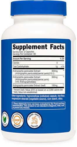 Andrographis extract for overall wellness