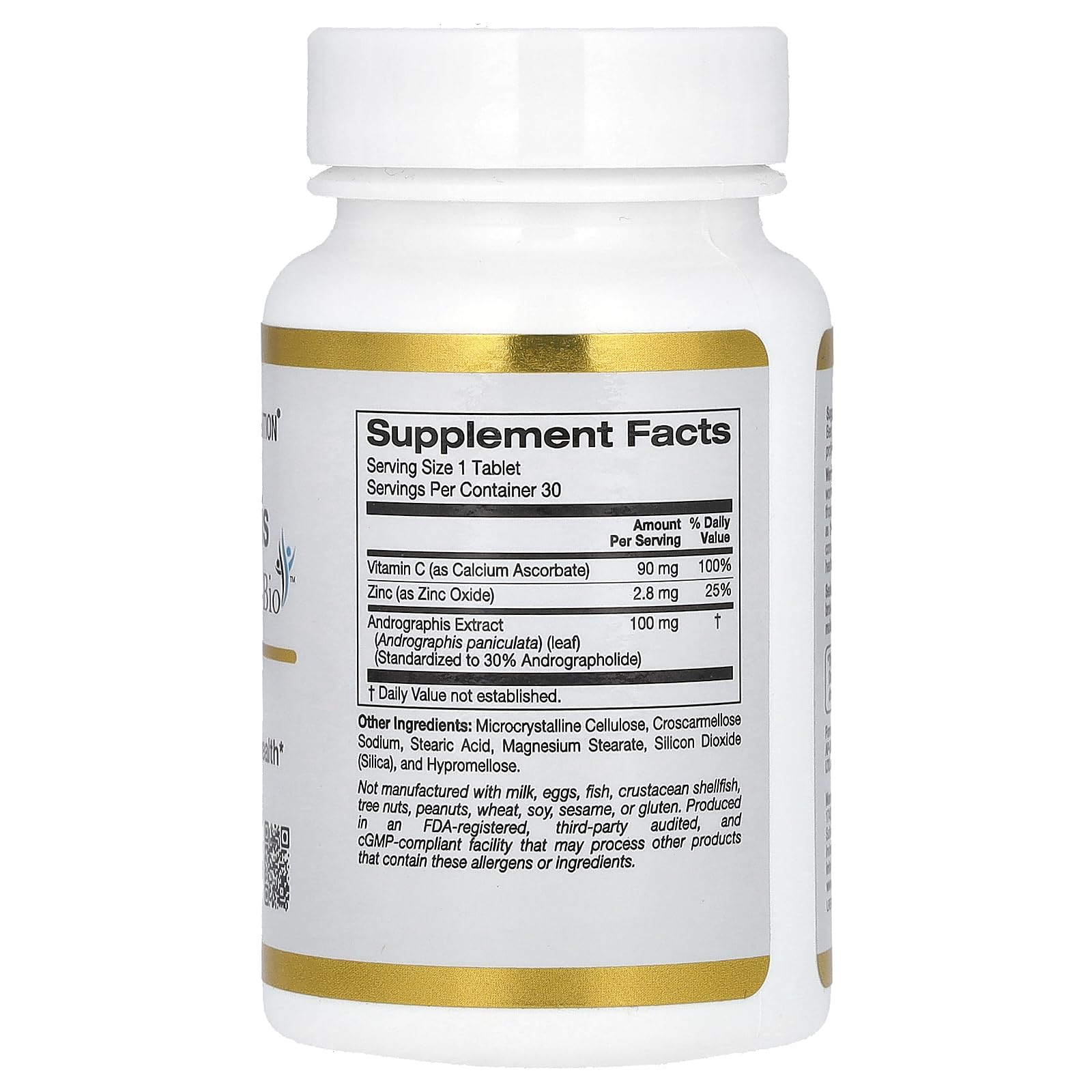Andrographis extract with Vitamin C