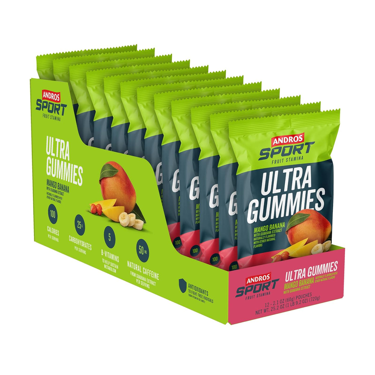 Andros sport energy chews for endurance