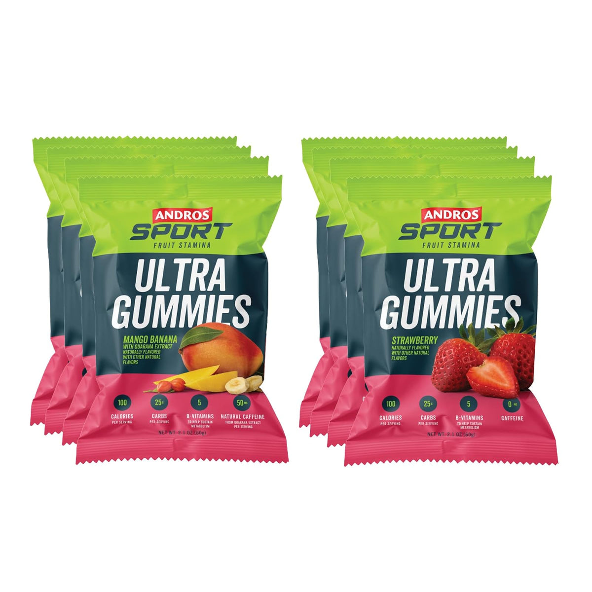 Andros sport energy chews for endurance