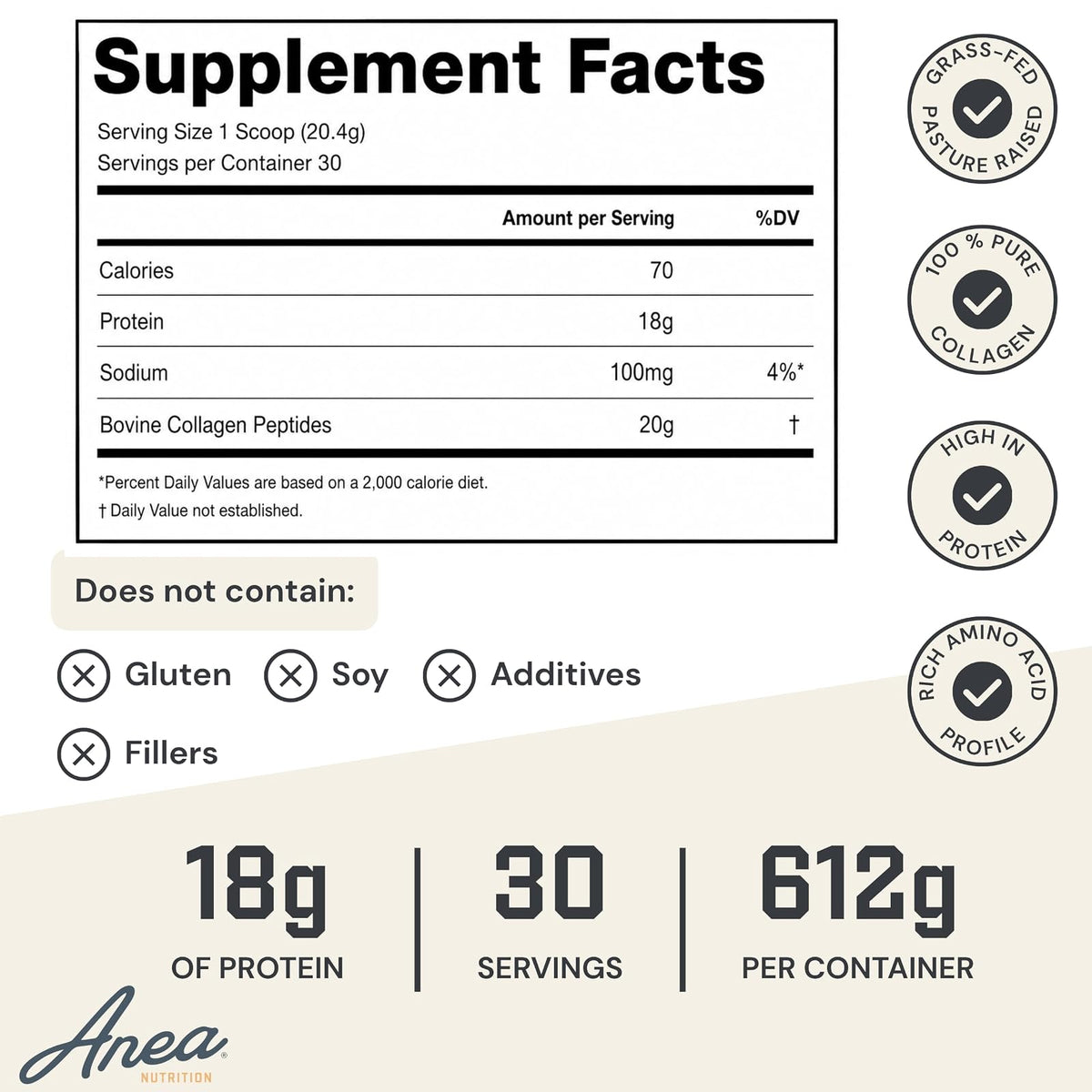 Anea collagen powder for beauty