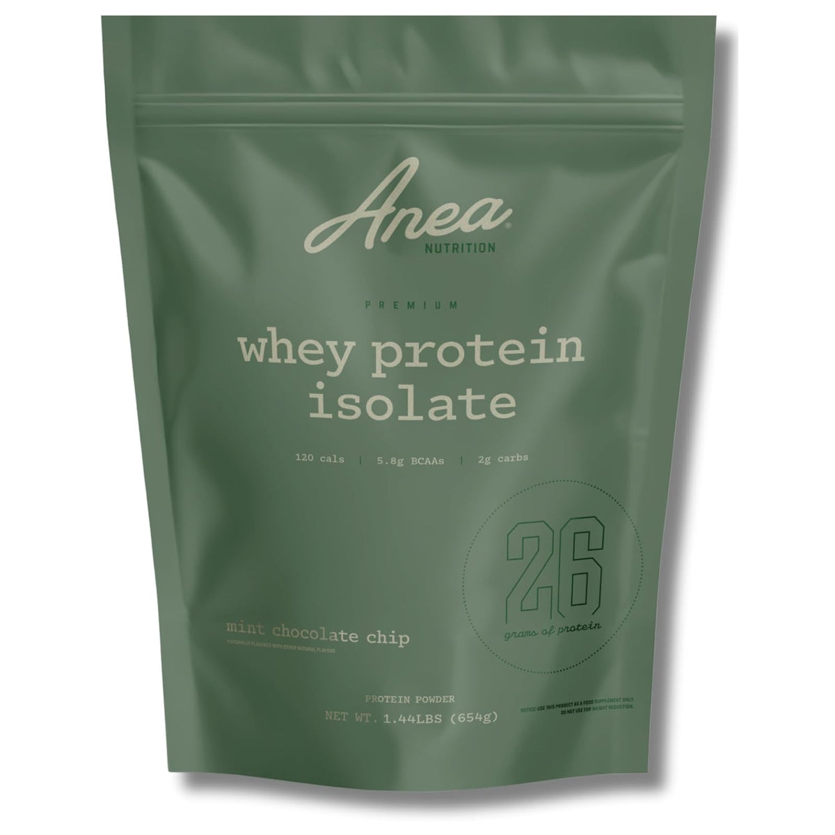 Anea whey isolate protein powder