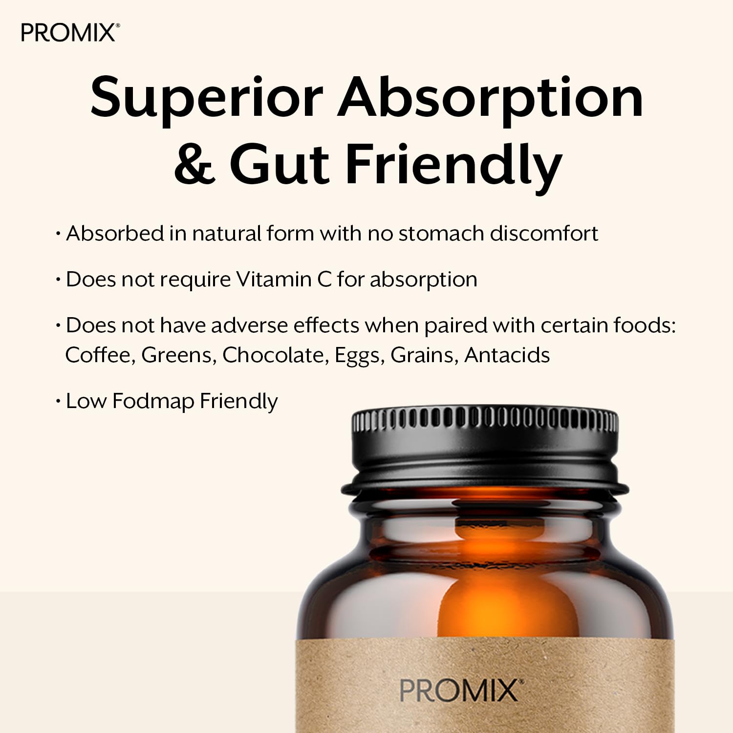 Anemia support with iron capsules