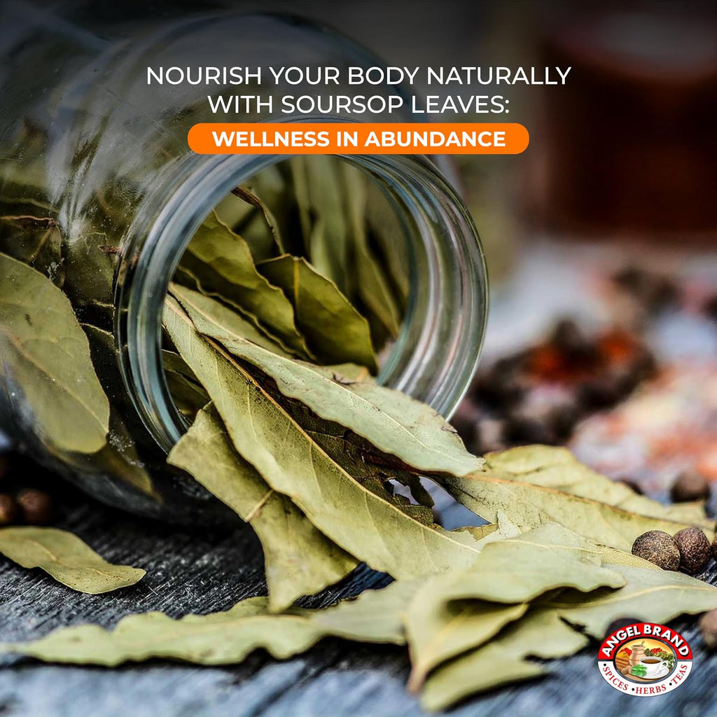Angel Brand dried guanabana leaves