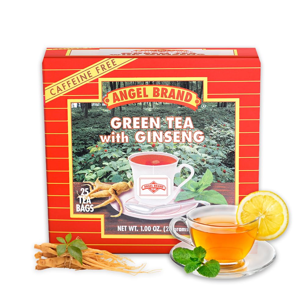 Angel Brand green tea bags