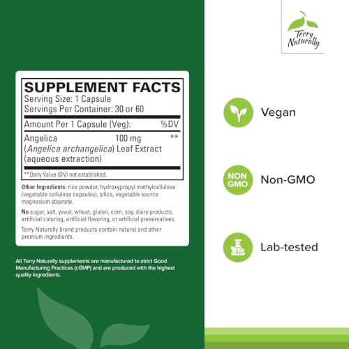 Angelica leaf extract benefits