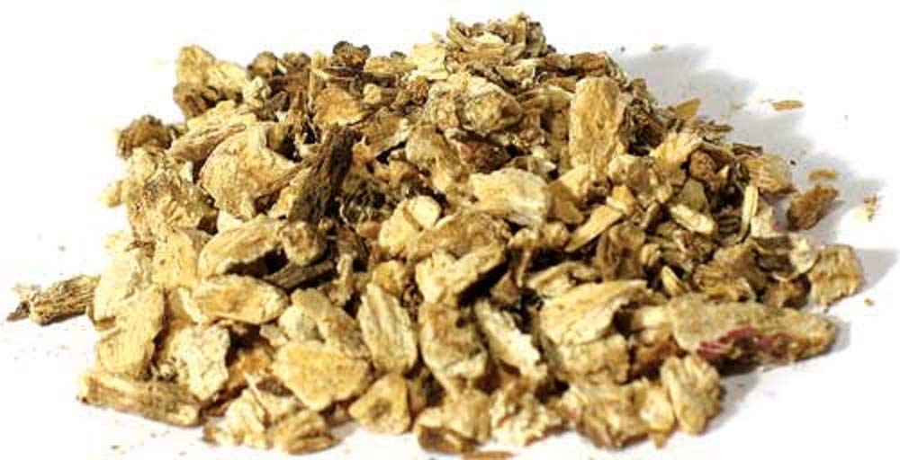 Angelica root cut herb for herbal tea