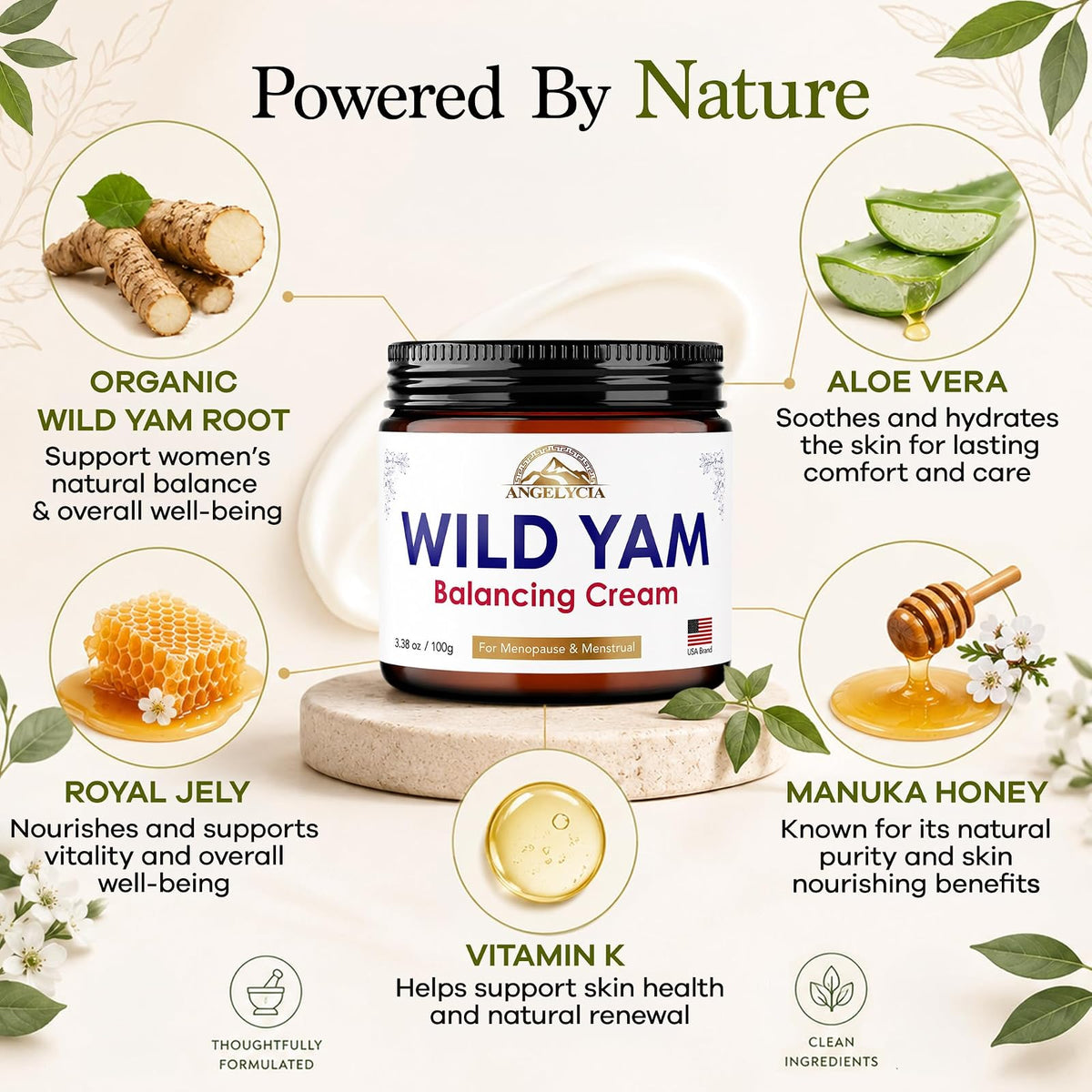 ANGELYCIA menopause cream for women’s health