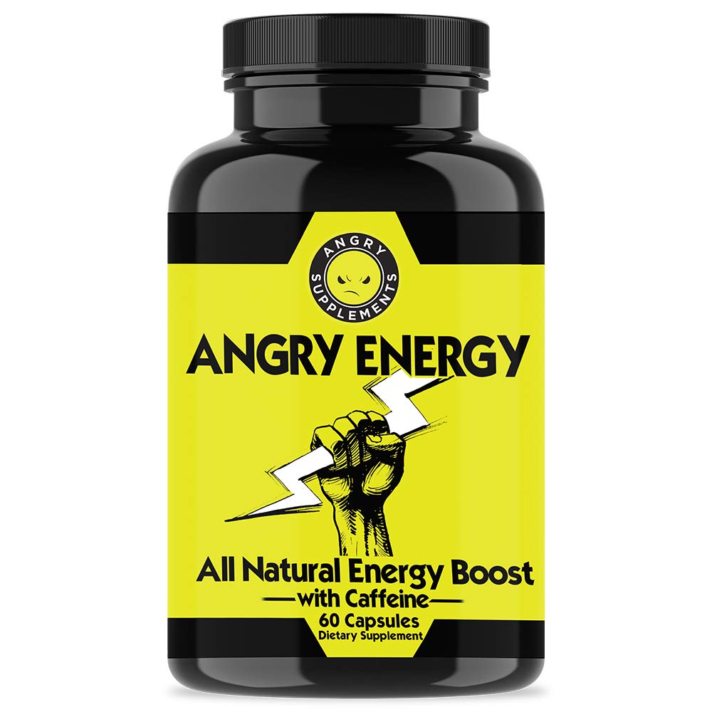 Angry Supplements energy boost capsules