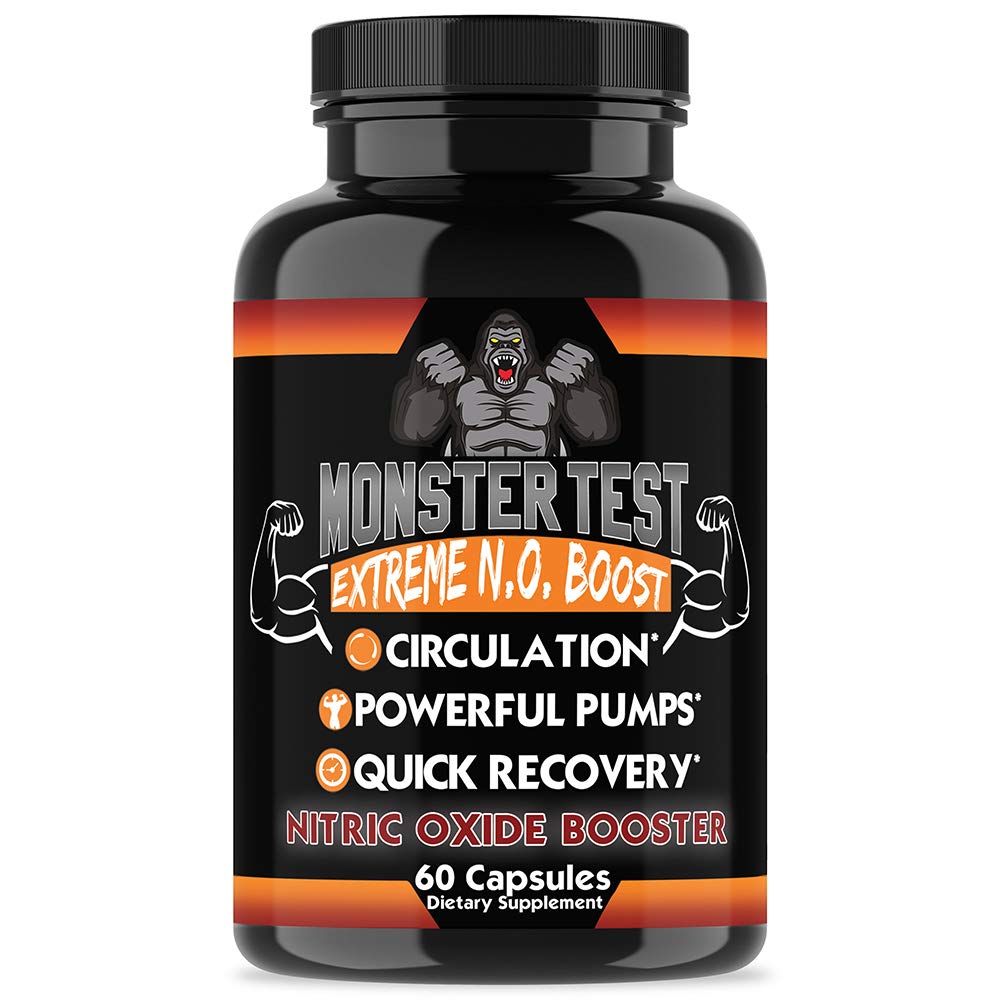 Angry Supplements Monster Test NO capsules