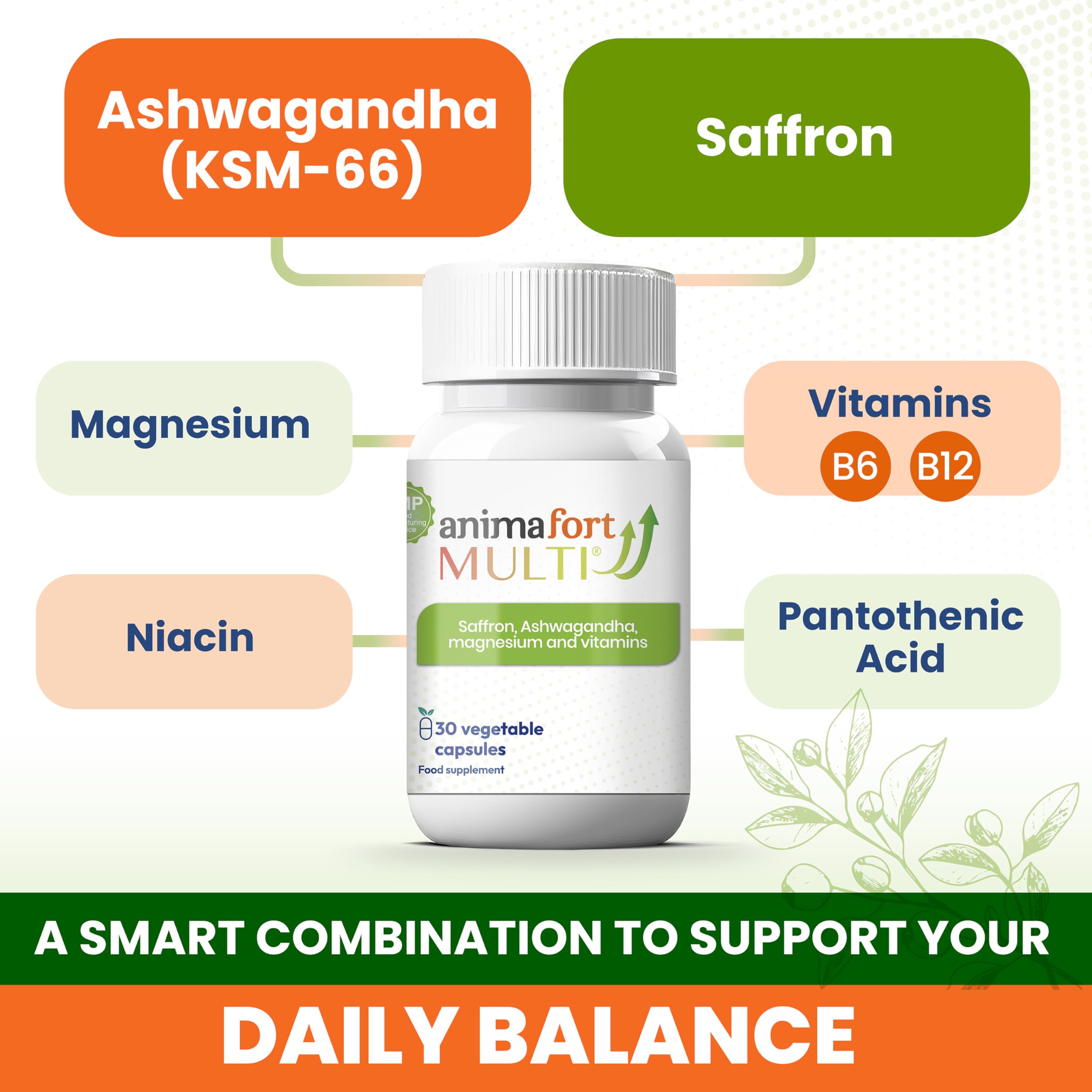 AnimaFort gluten-free supplements for daily wellness