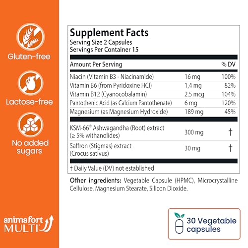 AnimaFort vitamins for overall mental clarity