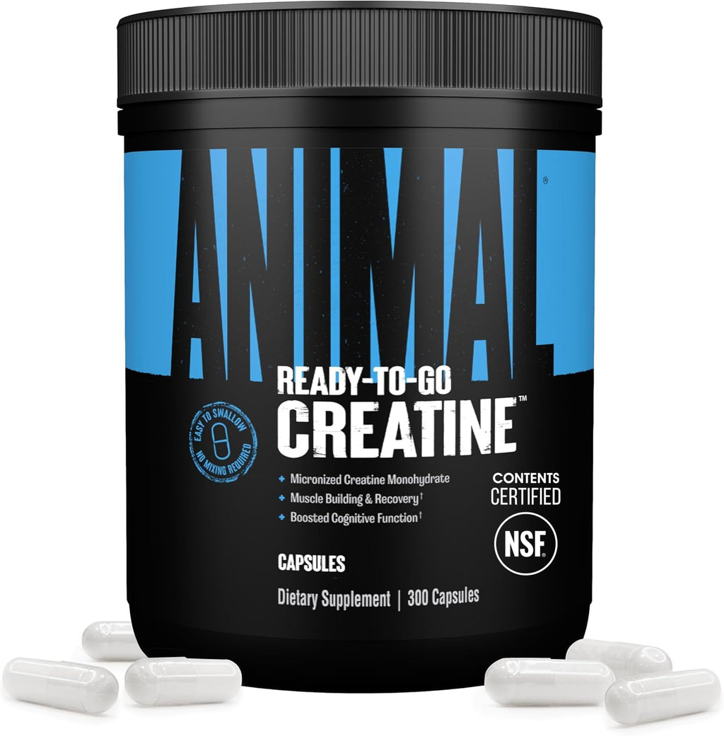 Animal creatine monohydrate capsules