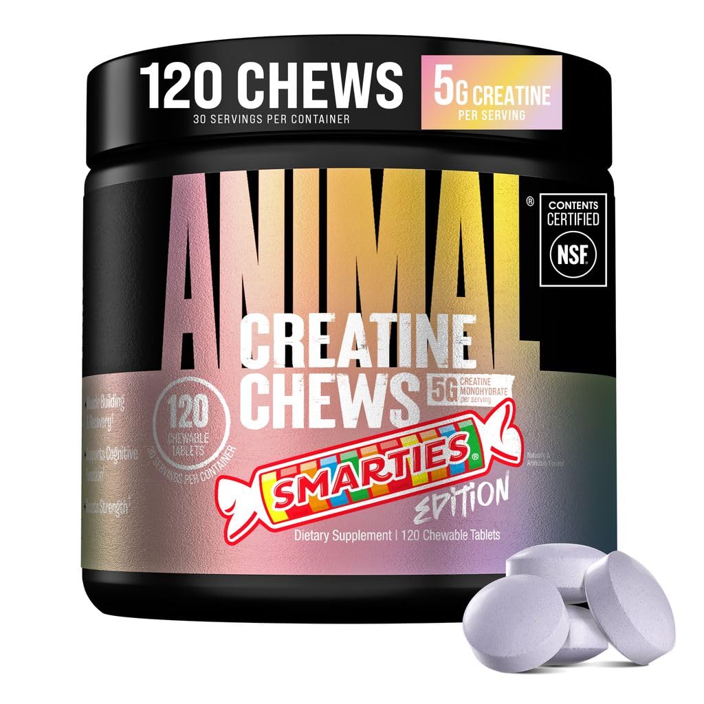 Animal Creatine Monohydrate chewable supplement