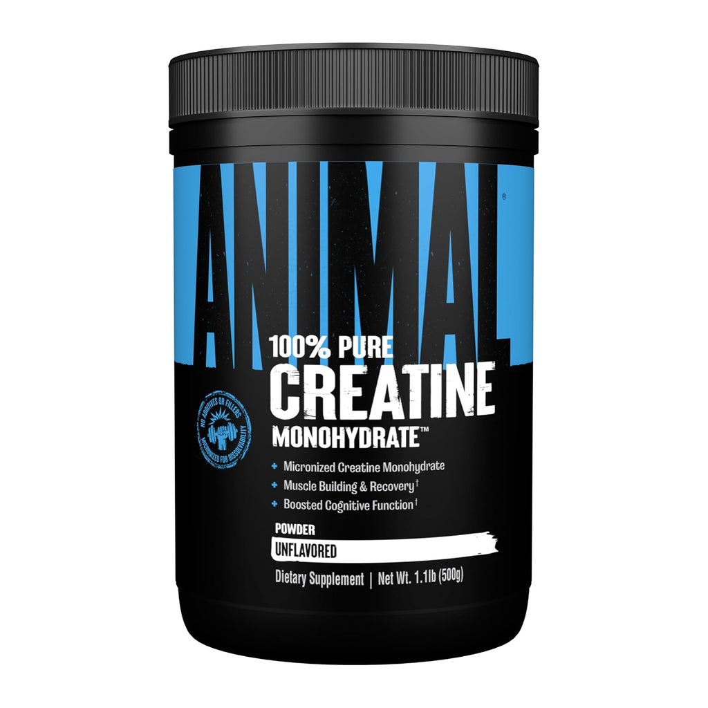 Animal creatine monohydrate powder benefits