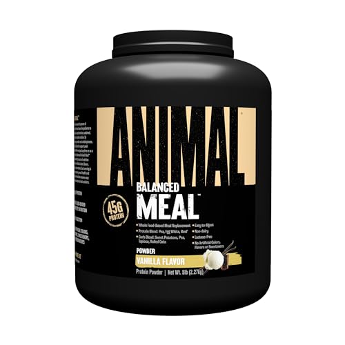 Animal meal replacement powder vanilla
