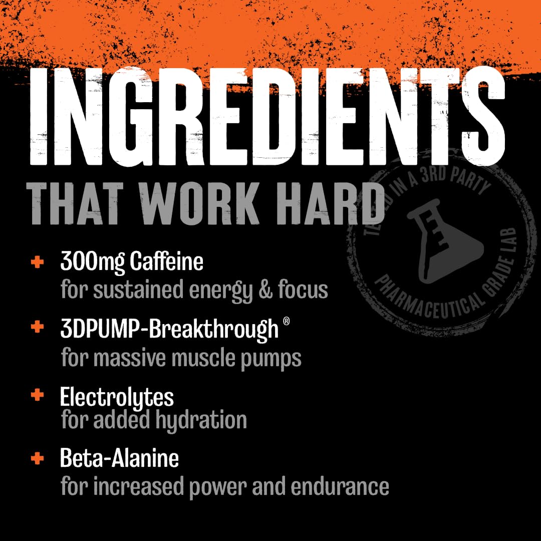 Animal pre-workout for intense workouts