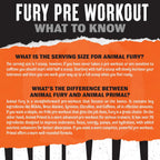 Animal pre-workout for intense workouts